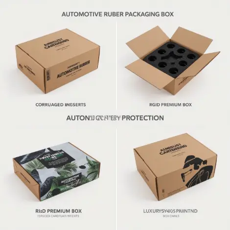 Automotive Rubber Packaging Boxes