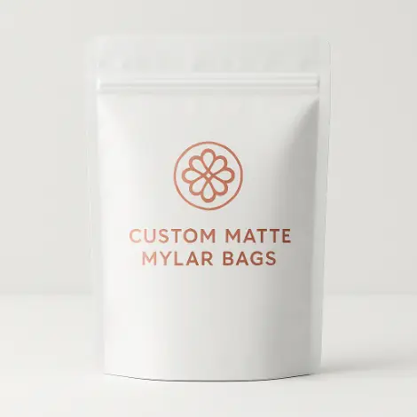 Custom Matte Mylar Bags